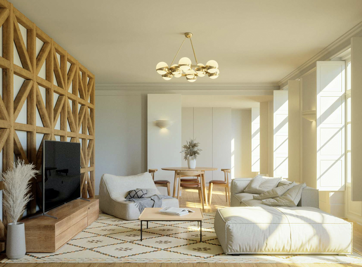 New build spacious and functional flat for sale in Lisbon, 127 sqm, 1 ...